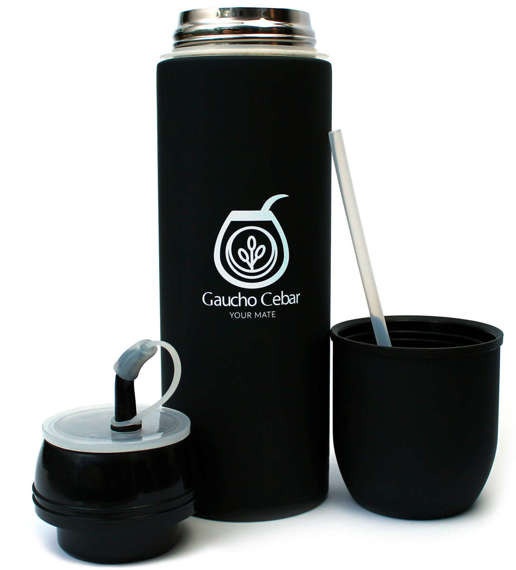 YERBOMOS 7.0 BLACK 650ml (Gaucho Cebar) • Sklep Oxalis